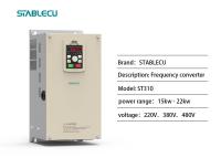 China Triple Output 15KW Frequency Inverter 220V 380V 480V For 3 Phase Motor for sale