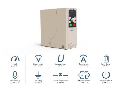 China CE 0.75KW Motor Frequency Inverter , AC VFD For Three Phase Motor for sale