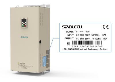 China AC Electric VSD Frequency Inverter , 380V 110KW Vector Frequency Inverter for sale