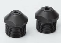 China Multiscene SKD61 Auto Turned Parts Knurled Nuts Black Oxide Finish for sale