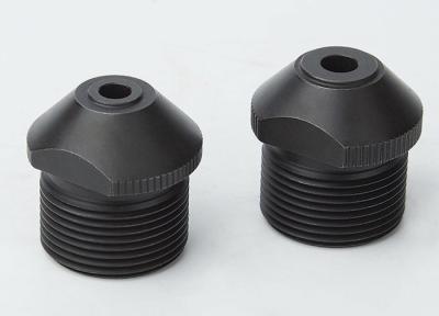 China Multiscene SKD61 Auto Turned Parts Knurled Nuts Black Oxide Finish for sale