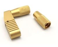 China Yellow Color CNC Turned Parts Anodized Aluminium 6061 T6 For Car Body for sale