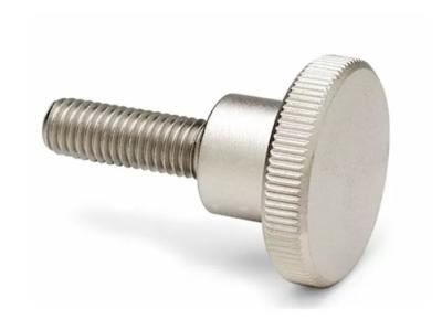 China 6-32 X 3/8L Electronic Fasteners , 18-8 Stainless Steel Thumb Screw for sale