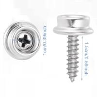 China Stainless Steel Screws Marine Grade Boat Canvas Snaps 3/8