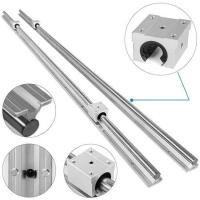China Supported Linear AluminumCylindrical Guide Linear BearingRail Slide Guide Shaft Rod , Size:1500mm for sale