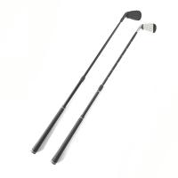 China Newly Designed Telescopic Golf 7 Iron Club Entertainment 53-93cm Black for sale