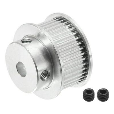 China 40 Teeth 5mm Bore TimingPulley Synchronous Wheel Silver,for 3D Printer Belts, CNC Machine for sale