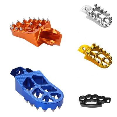 China OEM CNC Machining Supplier Milling Precision Aluminum Accessories Motorcycle Base Foot Pedal Parts for sale