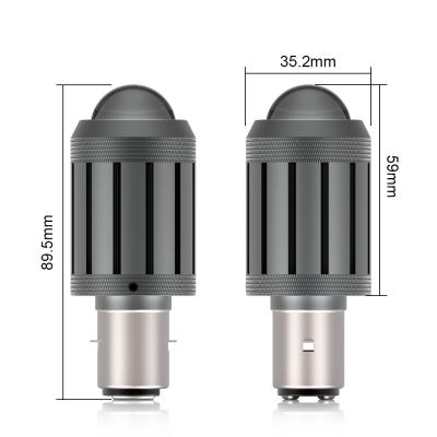 China G-View Motorcycle Headlamp Bulb 12-24V/ Led Bulbs Super Bright White Motorbike Head Lamp Scooter Accessories for sale