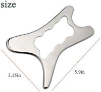 China Stainless Steel Scraping Gua Sha Tools Massage Tool, Muscle Scraper Tool, IASTM Massage Tools For Relaxing Soft Tissue for sale