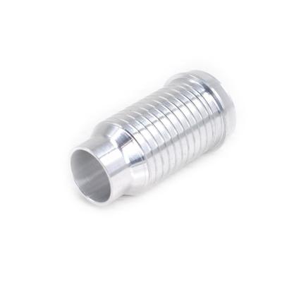 China Aluminum CNC Machining Service Hardware Fasteners Parts Machine Furniture Accessories Custom Pipe Thread Coupling for sale