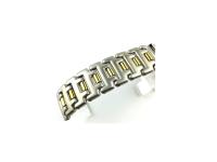 China Custom Solid Stainless Steel Watch Bracelet Links with Deployment Buckle for sale