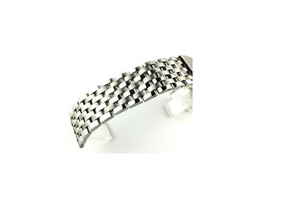 China Custom Solid Stainless Steel Watch Bracelet Links with Deployment Buckle for sale