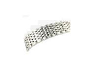 China Custom Solid Stainless Steel Watch Bracelet Links with Deployment Buckle for sale