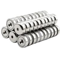 China Rare Earth Permanent Neodymium NdFeB D75mm Fishing Searching Pot Magnet Assembly for sale