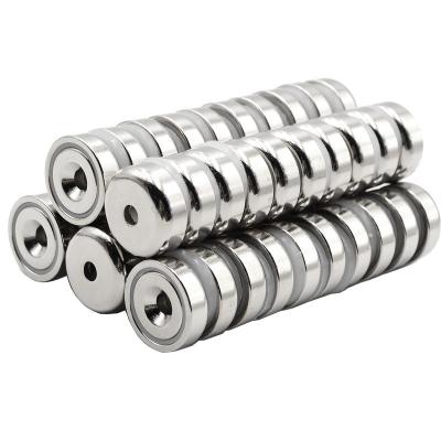 China Rare Earth Permanent Neodymium NdFeB D75mm Fishing Searching Pot Magnet Assembly for sale