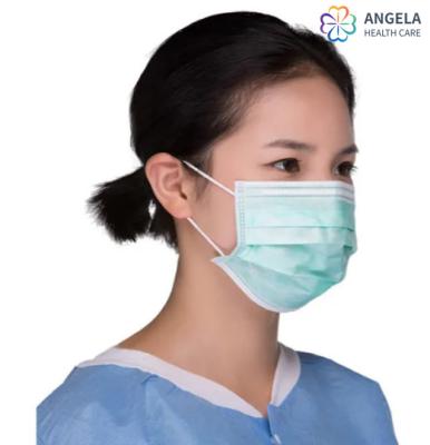 China CE,FDA,ISO13485 Disposable Nonwoven Surgical Facemask/Medical Nonwoven Facemask for sale