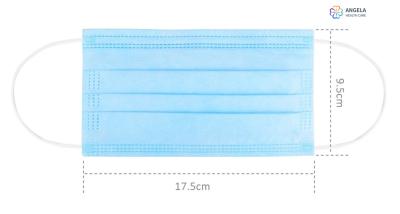 China EN13485,ISO13485 In Stock Mask China Disposable 3-Ply BFE≥95Disposable Medical Mask,BFE≥99 Surgical Mask for sale