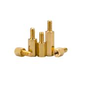 China Hex brass distance spacers,Female-Male for sale