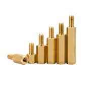 China Female-Male brass standoffs and spacers,M3 thread for sale