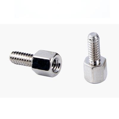 China Hexagonal standoff and spacer,4-40 UNC,steel,nickel plated for sale