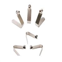 China Steel Button Spring Clips Stainless Steel Flat Leaf Spring Clip for sale