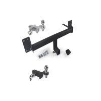 China Carbon Steel Trailer Hitch Ball Mounts With Plated Surface Truck Spare Parts for sale