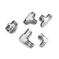 China Carton Steel Hydraulic Pipe Fittings M10 Zinc White Blue Surface for sale