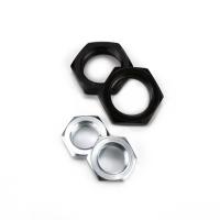 China Hexagon thin nut DIN 439 2,steel zinc plated M10 for sale