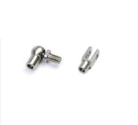 China SS304 Gas Spring End Fittings Stainless Steel Ball Joint For Gas Strut for sale
