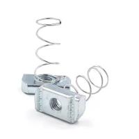 China Strut channel spring nuts,carbon steel,M10 for sale