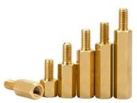 China Brass power spacers,M2,M3,M4,nickel plated for sale