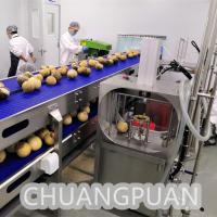 China Versatile Stainless Steel 1-10T/H Water Extraction Young Coconut Cutting Machine for sale