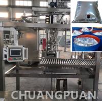 China Sterilized Aseptic Pouch Filling Machine With Filling Head Cleaning for sale