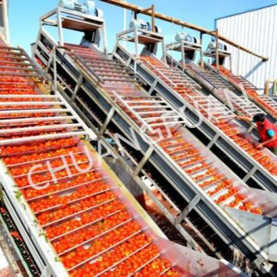 China Tomato Paste Production Line Stainless Steel Tube In Tube Sterilization Type for sale