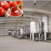 China Tomato Paste Production Line Filling Speed 2-20T/H 5-1000L Aseptic Bag for sale
