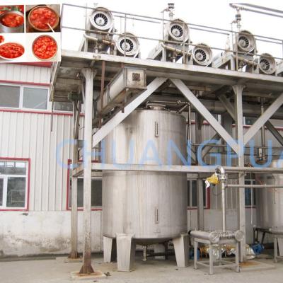 China Blending Ketchup Tomato Paste Production Line PLC Control Aseptic or Hot Filling Type for sale