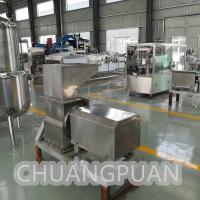 China 1-30 T/H SUS304 Stainless Steel Automatic Fruit Fly Knives Fruit Crushing Machine for sale