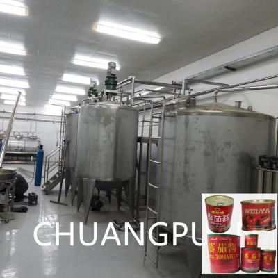 China Sachet 120g Package Size Tomato Sauce Production Line Stainless Steel Material for sale