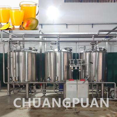 China High Performance Mango Pulp Production Line 20 - 150KW Processing Pulping for sale