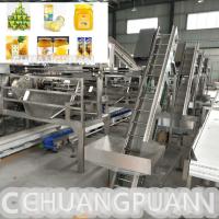 China Fully Automatic PLC Control Pineapple Jam Production Line with 10-20Brix Fruit Consistance for sale