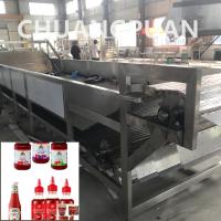 China Stainless Steel Hot Filling Tomato Paste Industrial Production Line for sale