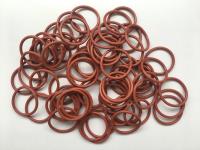 China Chemical Resistant Red Rubber Ring Multipurpose For Diluted Salt Solutions for sale
