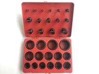China Red Colour Rubber O Ring Kit , Aerospace Standard AS568A FKM O Ring Kit for sale