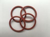 China Chemical Resistant Red Rubber Ring Multipurpose For Diluted Salt Solutions for sale