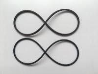 China Metric Size Brown Industrial O Rings , Oil Resistance Dynamic Sealing NBR O Ring for sale