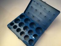 China Metric Size Seals Rubber O Ring Kit Blue Color With Compression Set Resistance for sale