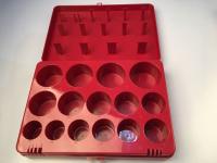 China Abrasion Resistance Rubber O Ring Set For Petroleum / Aliphatic Hydrocarbons for sale