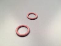 China Professional EPDM Rubber O Rings , Hydraulic Fluids 70 Shore Red Rubber O Rings for sale
