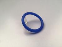 China Wear Resistance Blue NBR O Ring , Durable Elastomeric Small Seam Rubber O Rings for sale